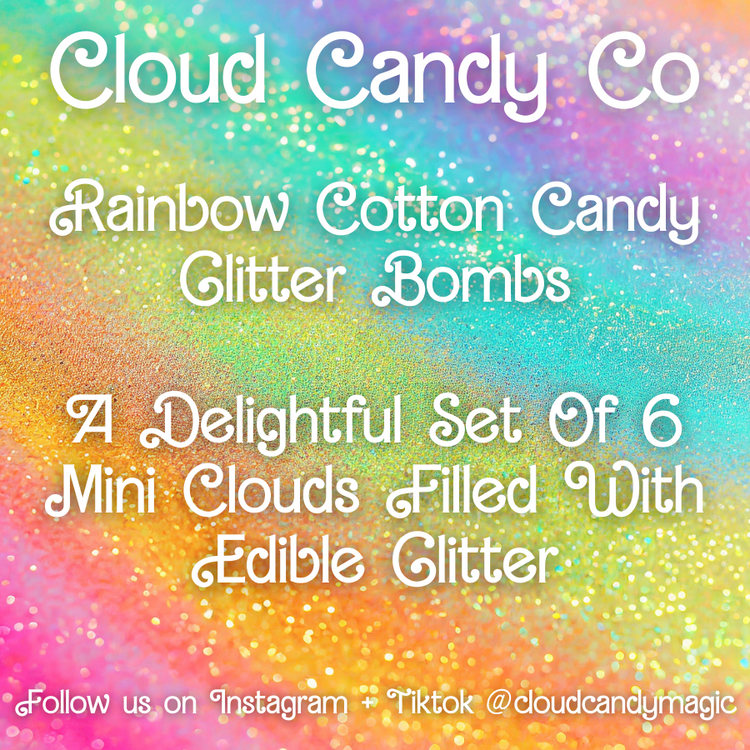 Cotton Candy: silky cotton candy cotton candy glitter bombs – Cloud ...