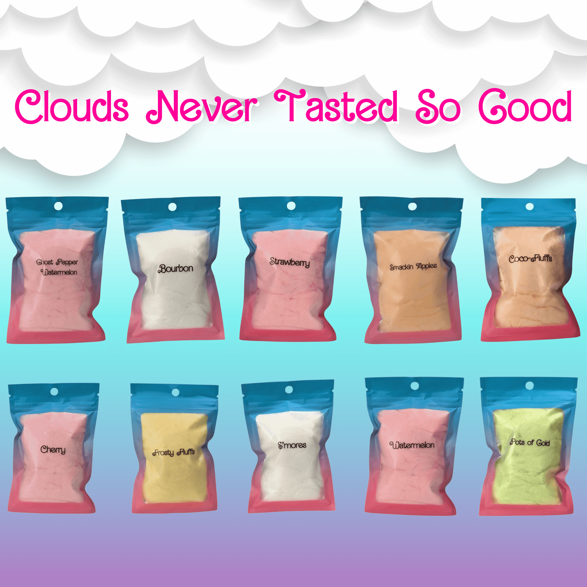Cotton Candy: silky cotton candy cotton candy glitter bombs – Cloud ...
